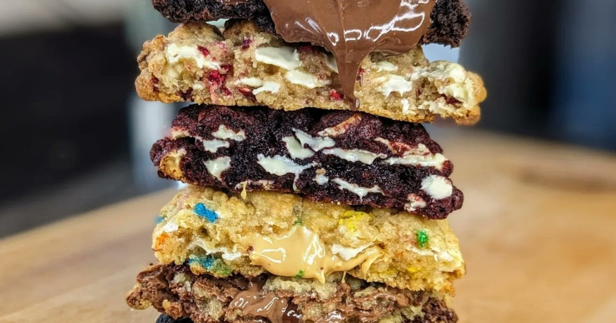 Box of 6 cookies – Little Rainbow Bakehouse